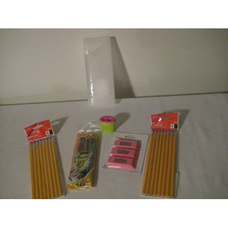 Bic mechanical pencils 5 pk, 2 pk of # 2 pencils 8 per-pk, Pencil ...