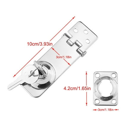 Stainless Steel Boat Locking Hasp Portable Safe Latch Stainless Steel ...