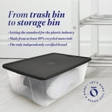 Free Shipping! Homz 12 Qt Stackable Plastic Storage Containers w ...