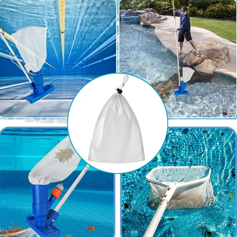Pool Leaf Vacuum Bag Leaf Vacuum Cordless With Bag 3pcs Pool Vacuum