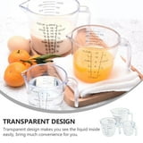 LHXC 3 Pcs Graduated Measuring Cup Mixing Bowls Glass Coffee Mugs Glass ...