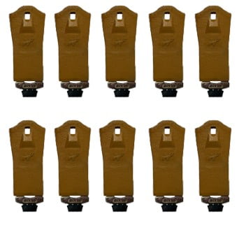 35S 10 PK Bucket Tooth/Bucket Teeth FITS FOR 10 35PN Pins & 35LK Locks ...