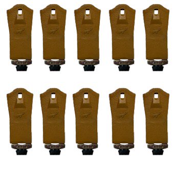 35S 10 PK Bucket Tooth/Bucket Teeth FITS FOR 10 35PN Pins & 35LK Locks ...