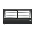 48 in. Self-Service Countertop Display Refrigerator in Black (CDC-250 ...