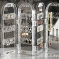 Earring Organizer Jewelry Holder Display Rack Stand with Dangle Stud ...