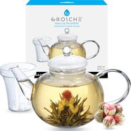 Primula Flowering Tea Gift Set, Includes 40 oz. Teapot, Loose Leaf Tea ...