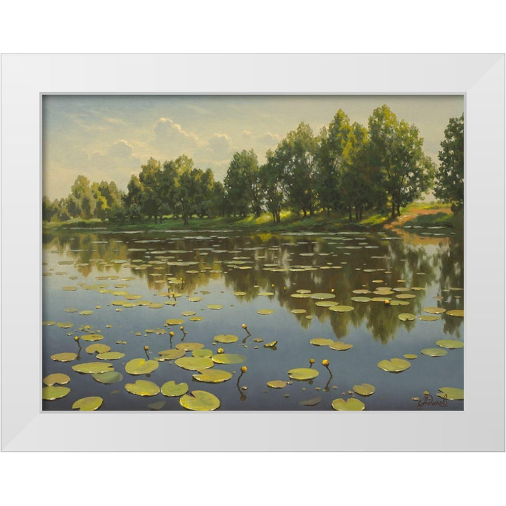 Adamov, Alexey 32x25 White Modern Wood Framed Museum Art Print Titled ...