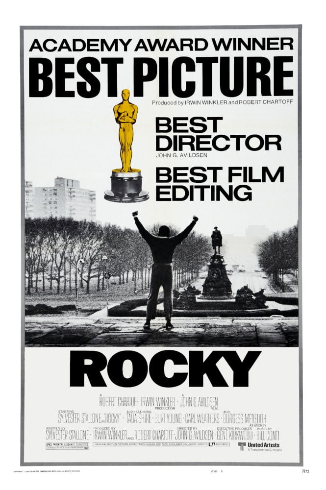 Rocky Poster Entertainment Decor 27inx40in Entertainment Theme Room Art ...