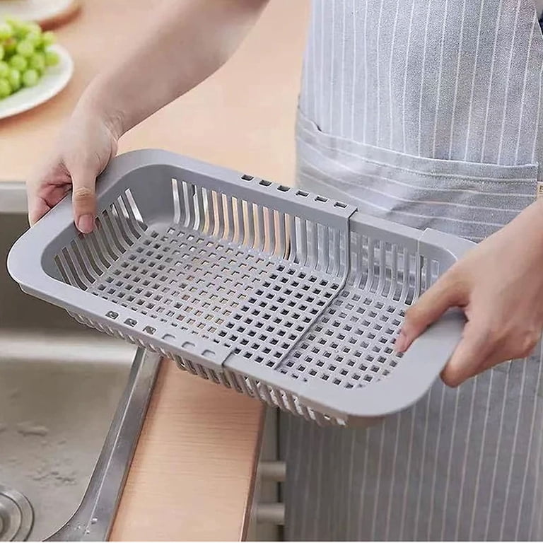 Kitchen Strainer Pink Kitchen Accessories Collapsible Colander Kitchen ...