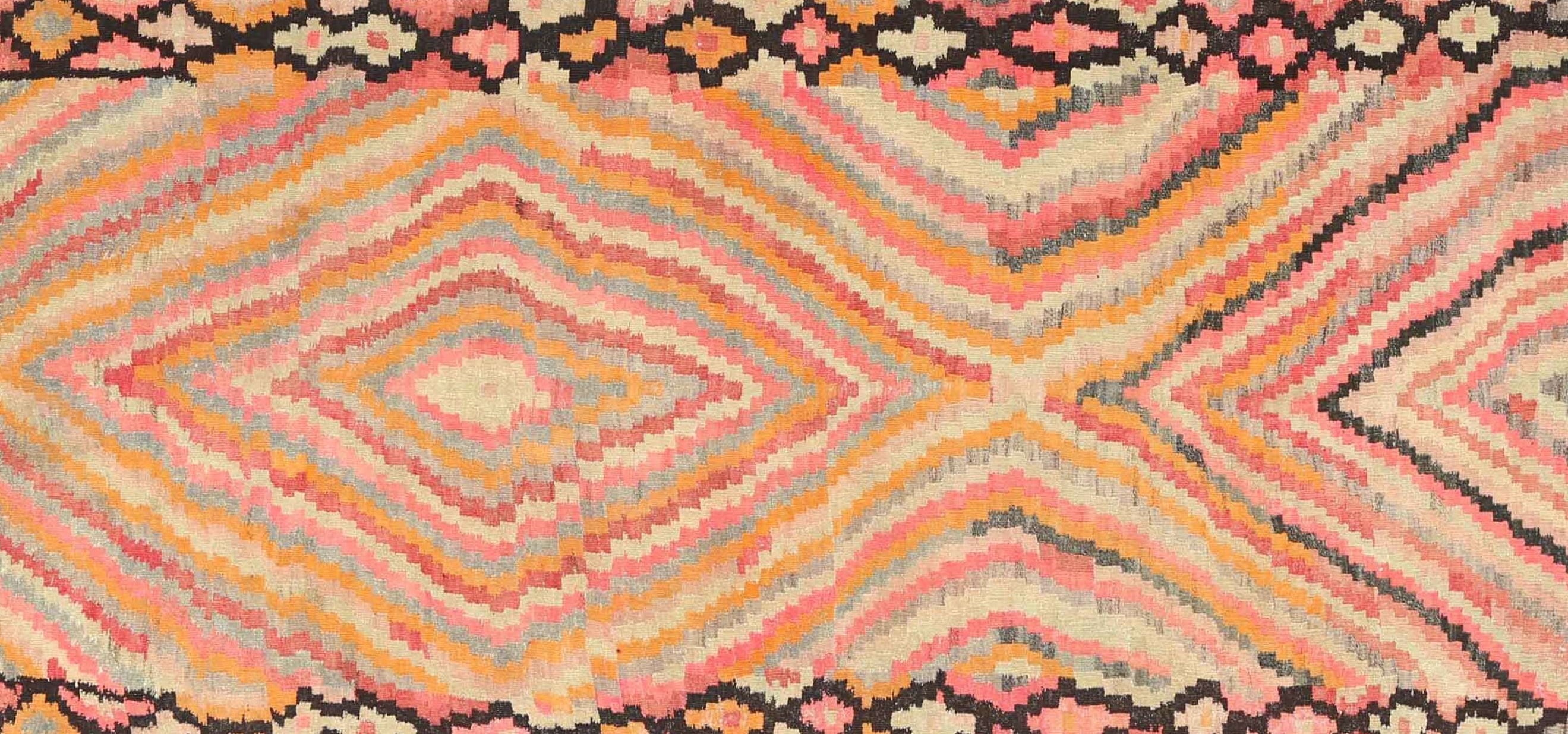 Ahgly Company Indoor Rectangle Contemporary Sandy Brown Oriental Area ...