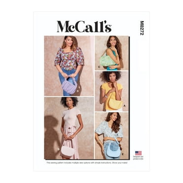 McCall's Sewing Pattern M8257 - Misses' Tops, Skirt and Pants, Size: Y ...