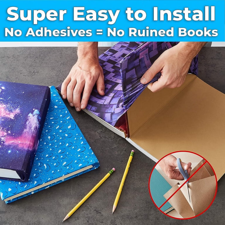 Plastic Book Covers A4 MARLIN ADJUSTABLE SLIP ON BOOK COVERS A5 (10PACK ...
