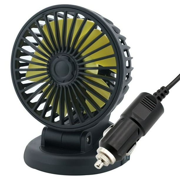 Car Dashboard Fan Foldable Rotary Auto Dashboard Fan Replacement ...