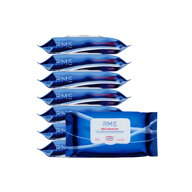 Disposable Premoistened Washcloths - Non Irritating Adult Cloth Wipes ...