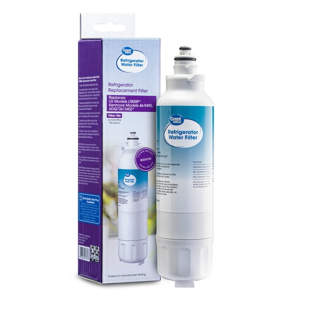 Great Value Replacement Refrigerator Water Filter, LG LT800P and ...