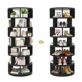 Homieasy Rotating Shoe Rack Tower, 7-Tier Spinning Shoe Rack 360 ...