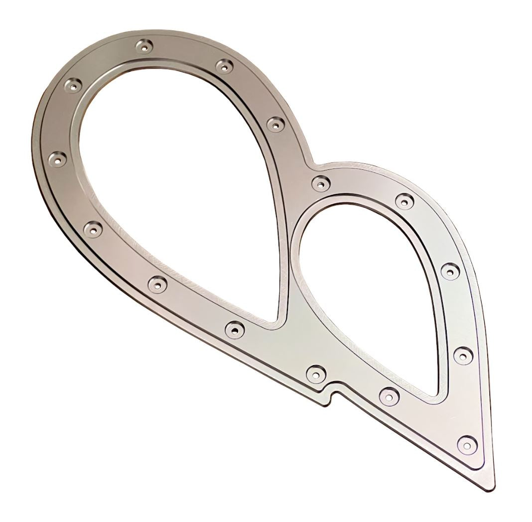 Tear Drop Exhaust Hood Exit Shield Trim Guard Downpipe Wastegate Tube ...