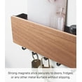 Yamazaki Home Magnetic Key Rack, Walnut, Steel + Wood, Supports 2 ...
