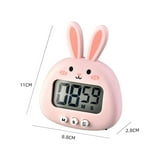 HomeCozy Alarm Timer Large Screen Precise Timing Cartoon Rabbit Kitchen ...