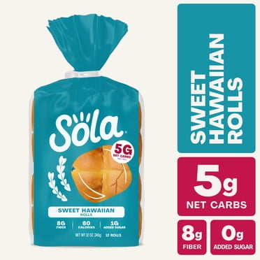 Sola Sweet & Buttery Sliced Bread, Non-GMO, Keto-Friendly, Low-Carb ...
