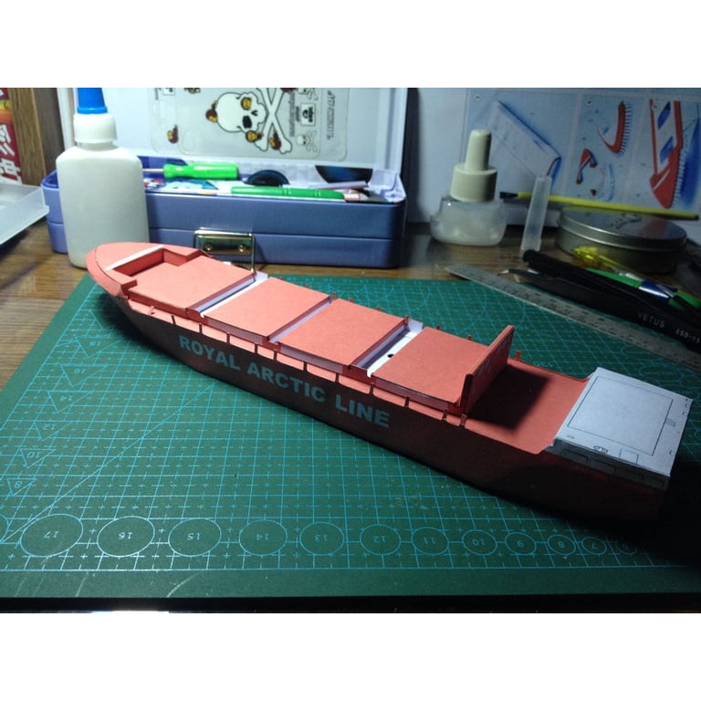 1:400 Ship Paper Model Danish Container Ship Mary Arctica, 41% OFF