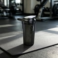 Sports Protein Shaker Bottle - Handheld Mixing Cup with Stirrer ...