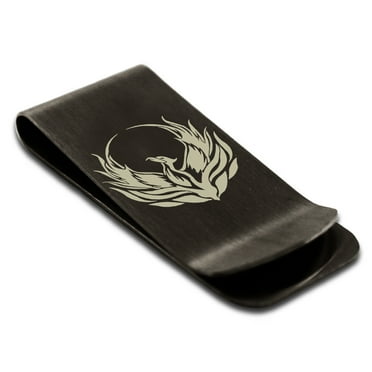 Men’s Stainless Steel Check Money Clip - Walmart.com