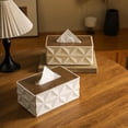 AOOOWER Luxury Home Accessory Wooden Tissue Box Container For Living ...