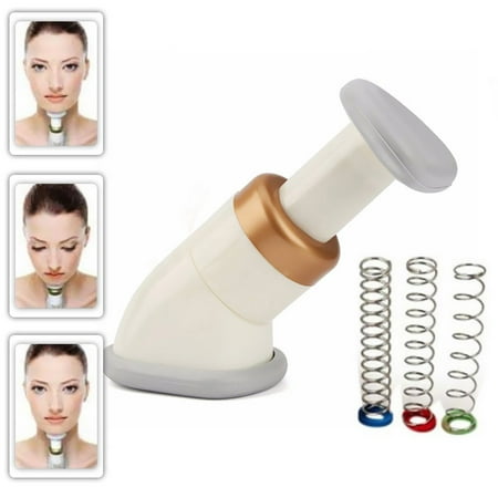 Neckline Slimmer & Toning Massager System, Double Chin Remover Facial ...