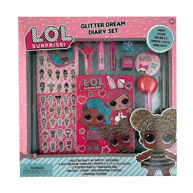 LOL Surprise Glitter Dream Diary Set | Walmart Canada