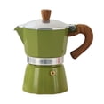 Coffee Pot, Moka Pot Italian Coffee Maker 3 cup/5 OZ Stovetop Espresso ...