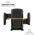 SCOSCHE IHW10 STUCKUP Universal 4-in-1 Smartphone/GPS Suction Cup/Vent ...