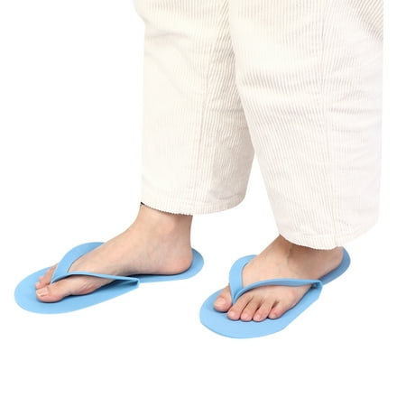 Cergrey Disposable Flip-Flops, Hotel Disposable Slippers, 12 Pairs ...