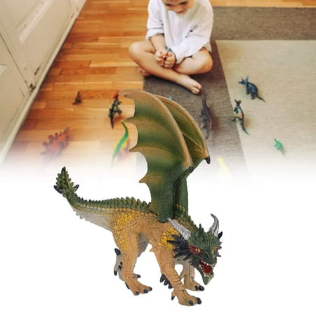 Tbest Flying Dragon Toy, Dragon Toy Plastic High Simulation Educational ...