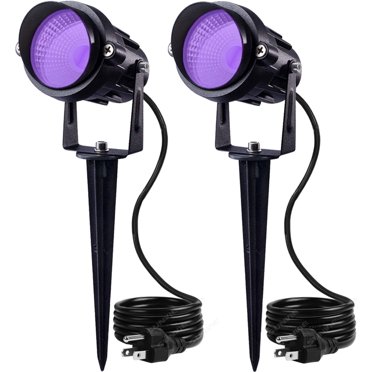 Efavormart 6W Purple LED Backdrop Uplight for Patio Parties, Outdoor ...