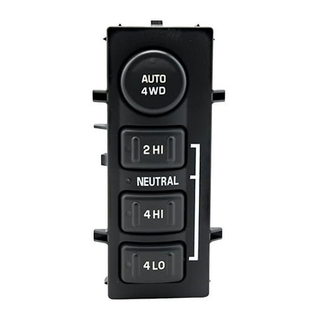 TOTMOX Car 4WD Four Wheel Drive Dash Switch Push Button Replace Module ...