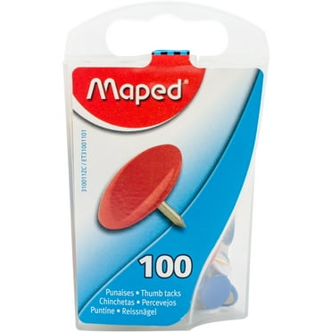 Ook 122674 White Thumb Tacks - Walmart.com