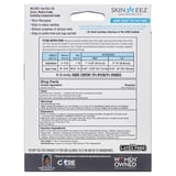 SKINEEZ black l/xl skin-reparative hydrating compression socks for ...