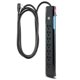 GE 34133 7-Outlet Surge Protector with Coaxial Protection, 8' Cord ...