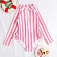 CYRBOKO One-piece Swimsuits for Girls, Quick-dry Half-zip Holiday ...