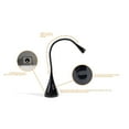Newhouse Lighting NHGS-LED-BLK 16" 3 Watt Black LED Gooseneck Desk Lamp ...