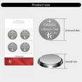 Tibvox CR2430 3V Button Cell Battery 285mAh Lithium Coin Cell for Watch ...