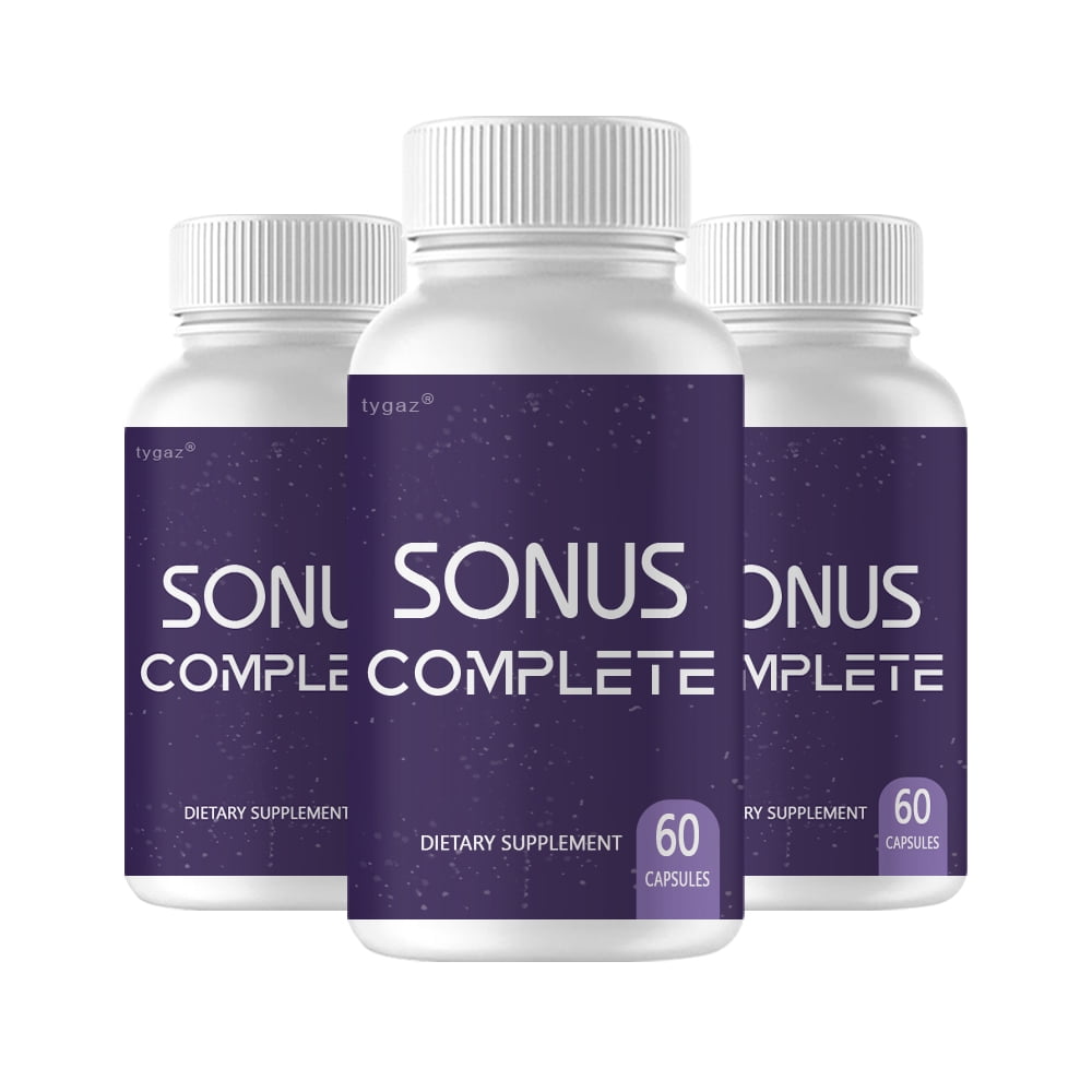 (3 Pack) Sonus Complete - Sonus Complete Tinnitus Support Supplement ...