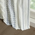 INK+IVY Modern Curtain Adult Indoor Cotton Curtain, 50x95:, Ivory/Navy ...