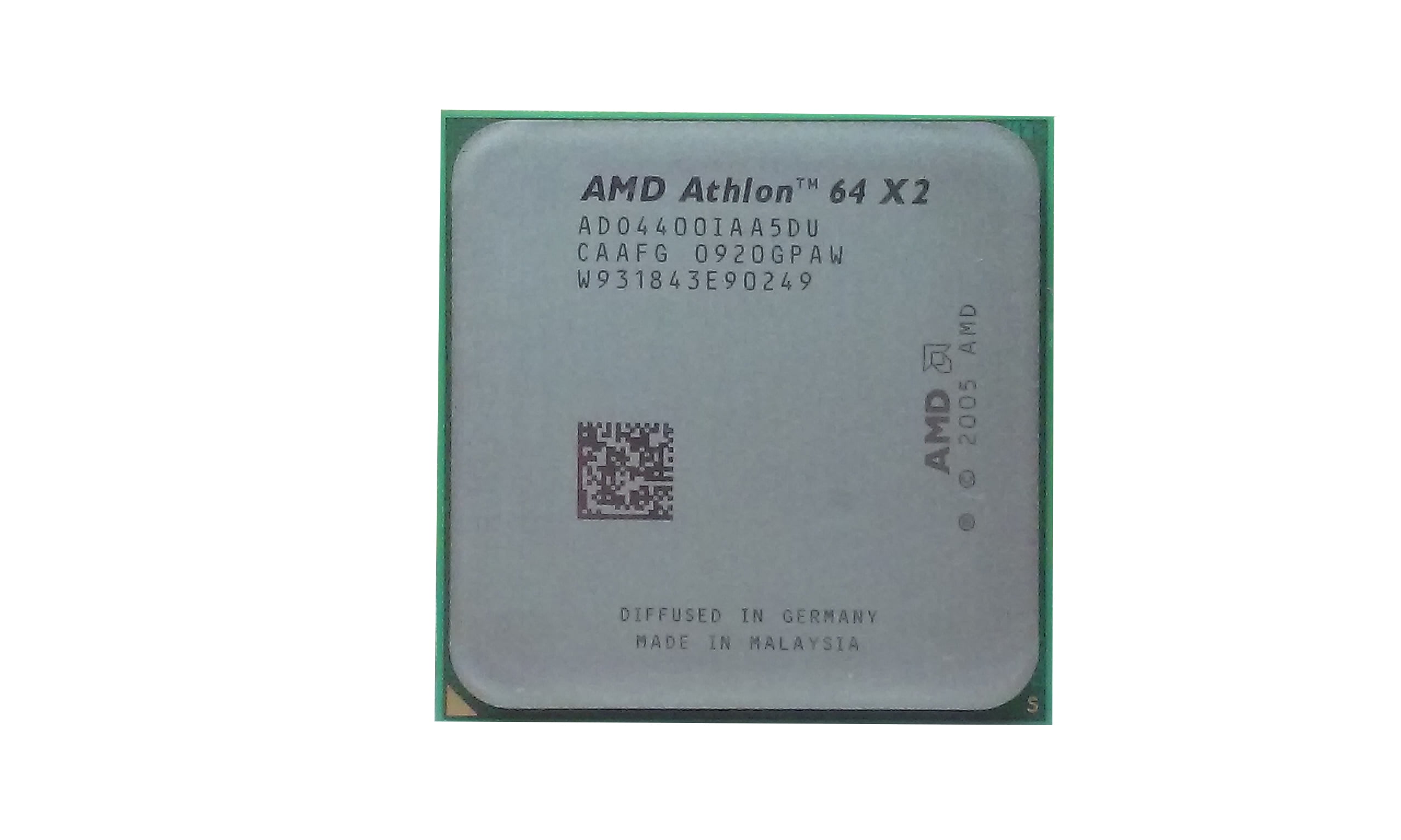 Used AMD Athlon 64 X2 4400+ 2.3GHz Socket AM2 1000MHz ADO4400IAA5DU - Walmart.com