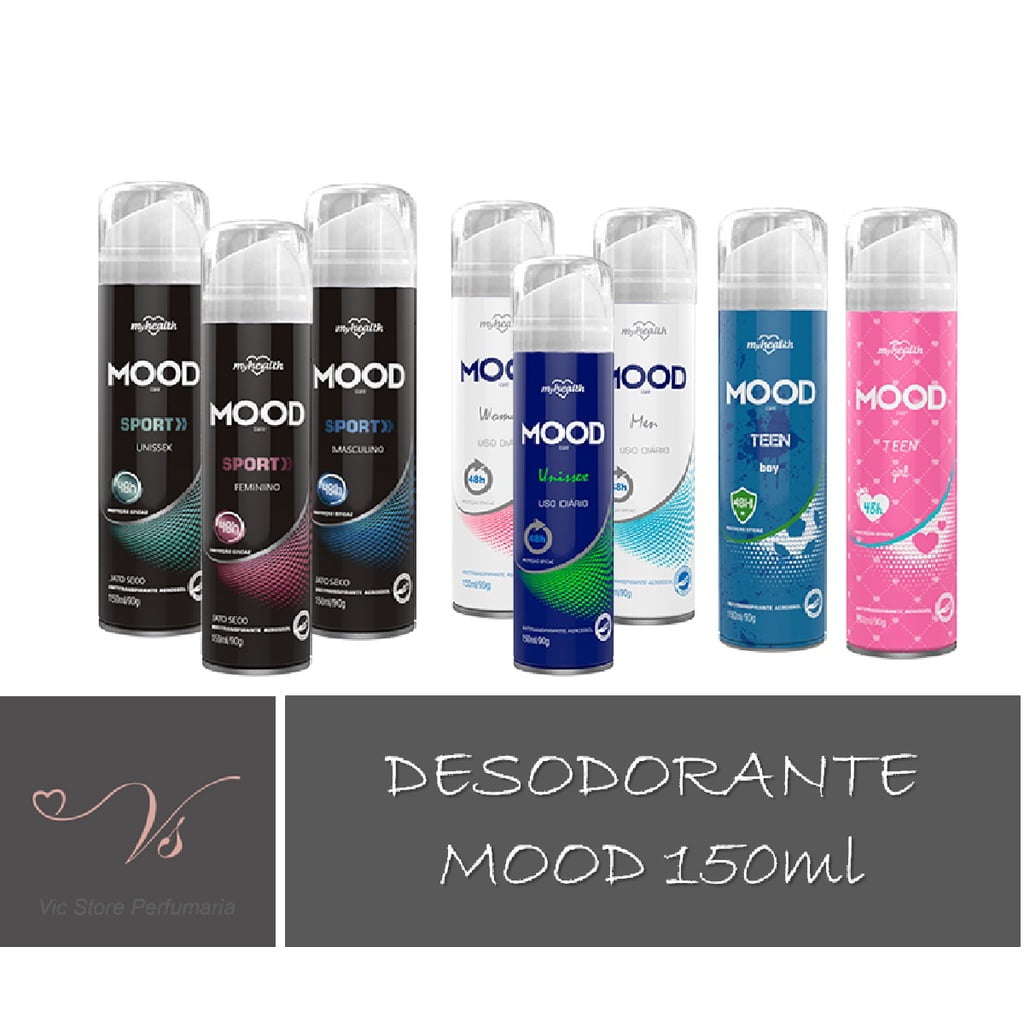 Desodorante en Aerosol Antitranspirante MOOD (SPRAY) 150ml Deng Xun unisex | Bodega Aurrera en línea