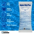 Aqua-Org Plus Calcium Hypochlorite Chemicals, Chlorine Pool Shock, 24 ...