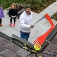 Mini Rake With Rotating Handle For Easy Cleanups Of Yard Leaves From ...