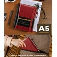 Lined Journal Notebook for Women Men, 256 Numbered Pages Hardcover ...