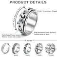 Jstyle Fidget Ring Spinner Ring Anxiety Ring Fidget Rings for Anxiety ...
